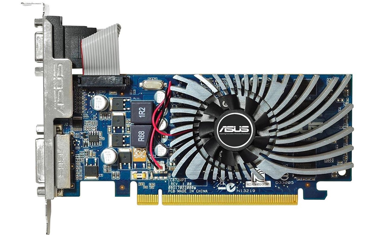 ASUS GeForce GT210 1024MB 64bit Low Profile - Sklep komputerowy - x-kom.pl